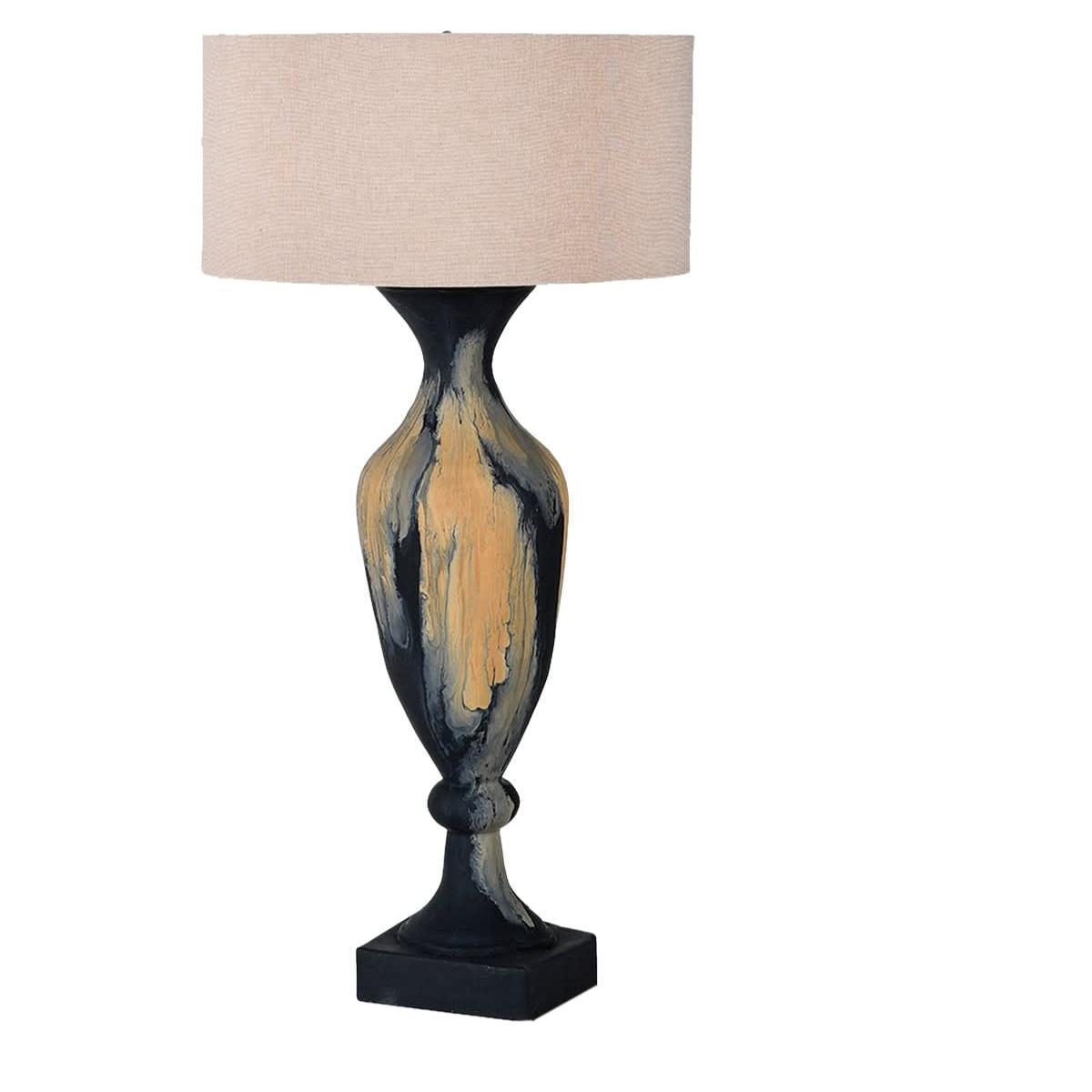 Brushed Enamel Table Lamp - Nicky Cornell