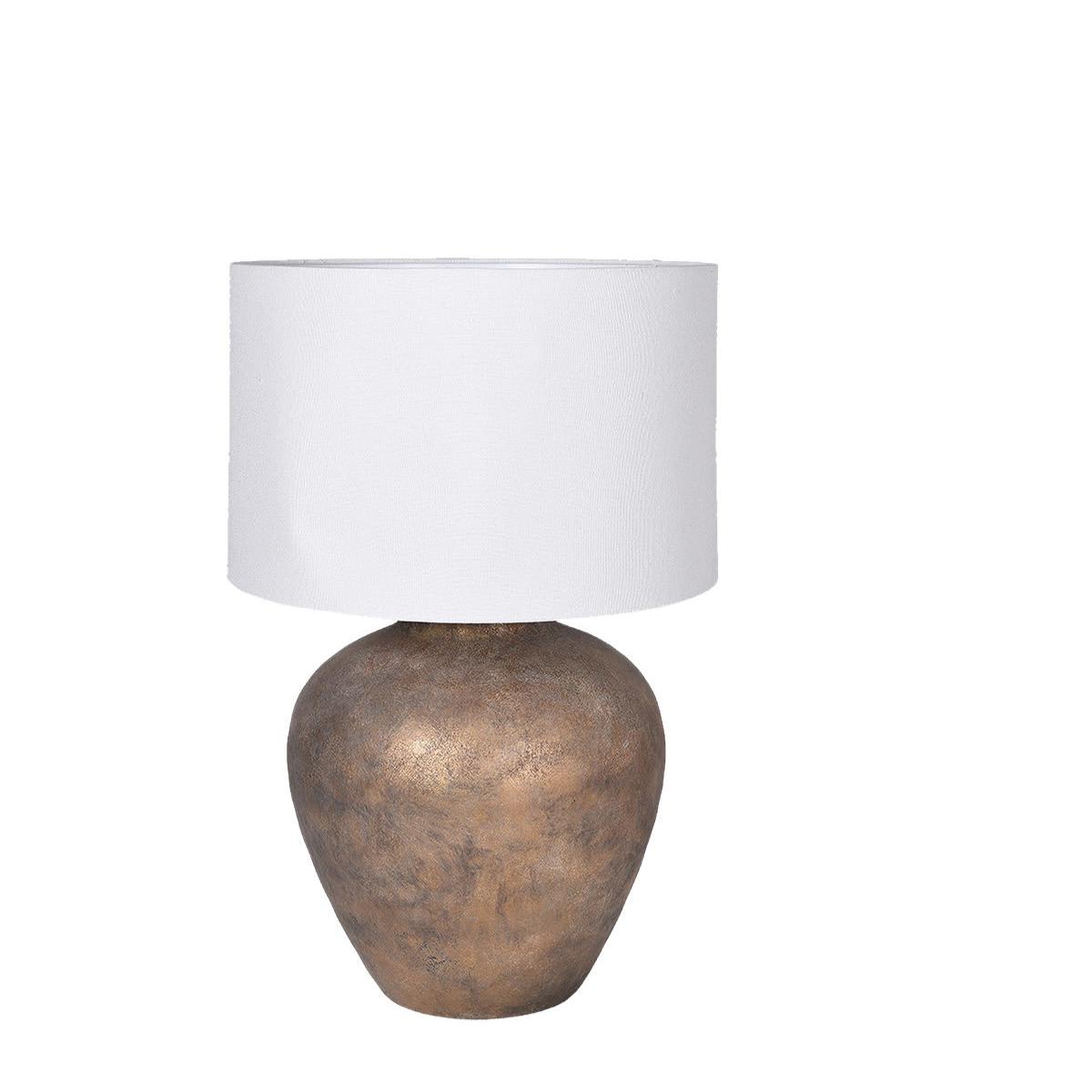 Aged Chestnut Table Lamp - Nicky Cornell