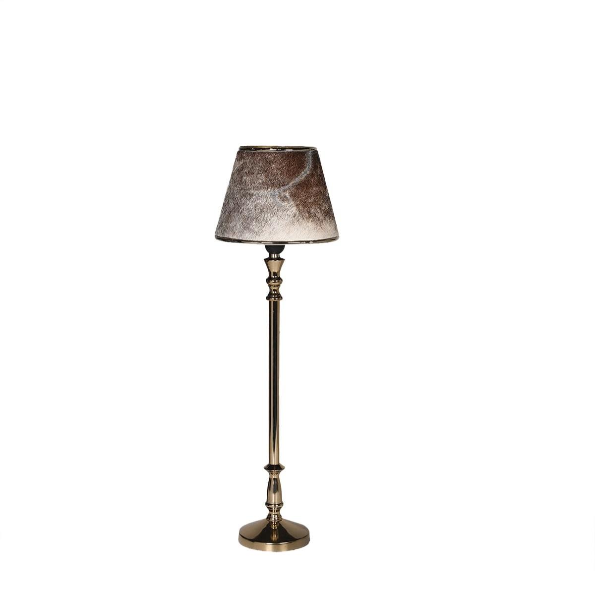 Natural Hide Slim Table Lamp - Nicky Cornell