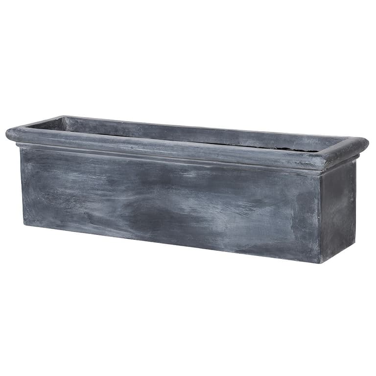Large Aged Lead Effect Plant Trough - Nicky Cornell