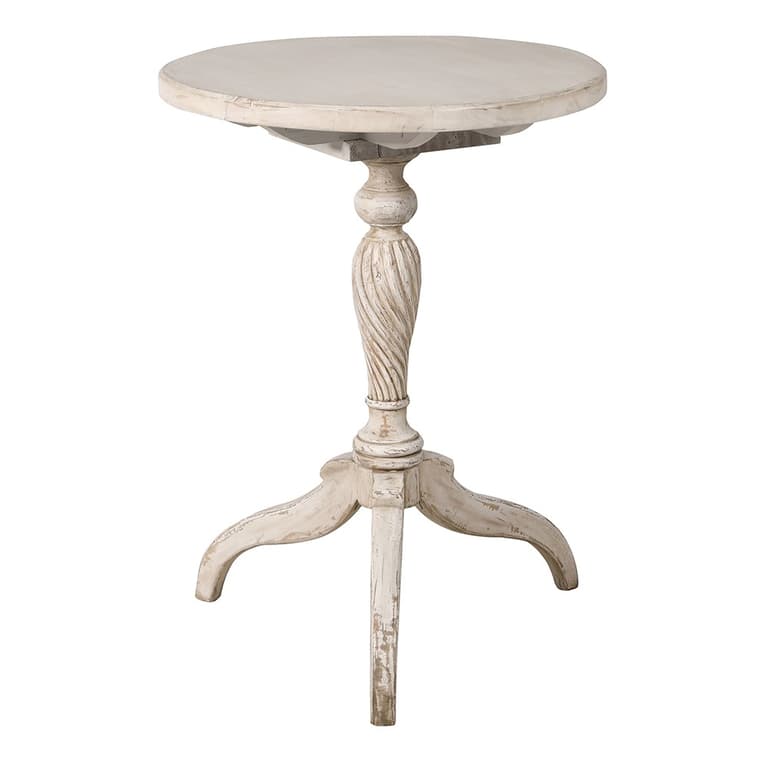 Augustine Whitewashed Wine Table - Nicky Cornell