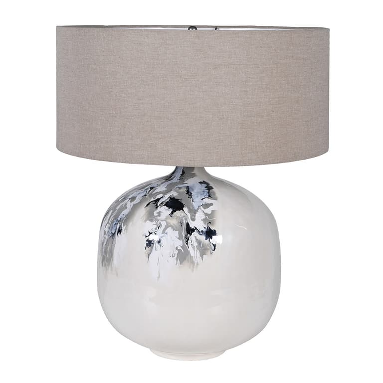 Arctic Enamel Table Lamp - Nicky Cornell