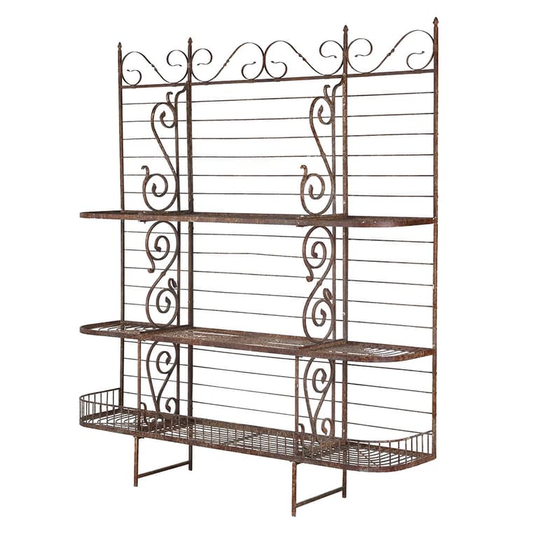 Aged Iron Display Unit - Nicky Cornell