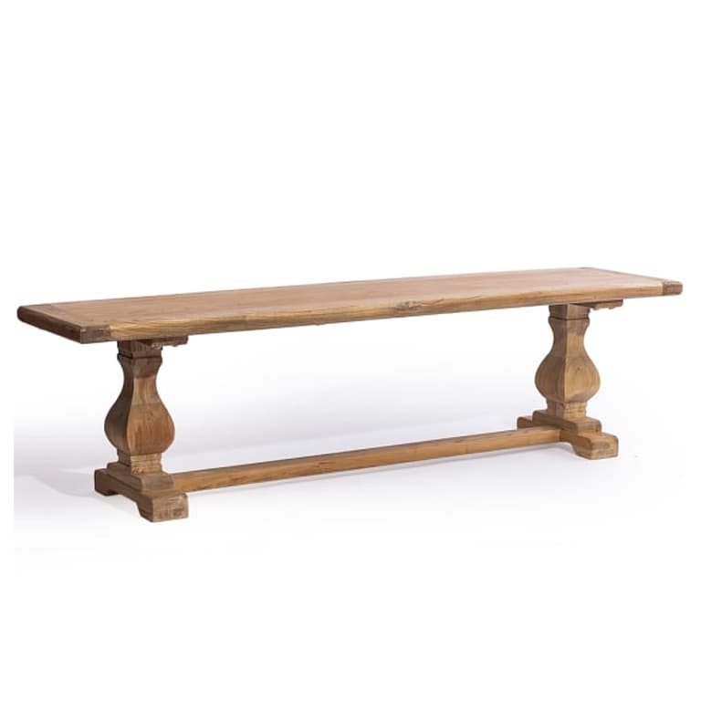 Ex Display Bronsen Reclaimed Elm Dining Bench - Nicky Cornell