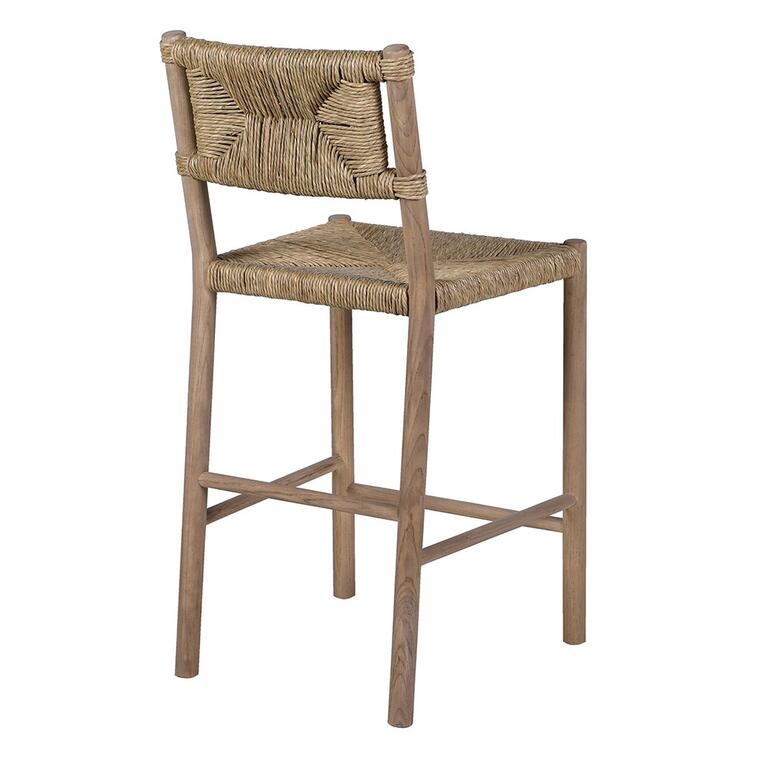 Porto Sea Grass Bar Stool - Nicky Cornell